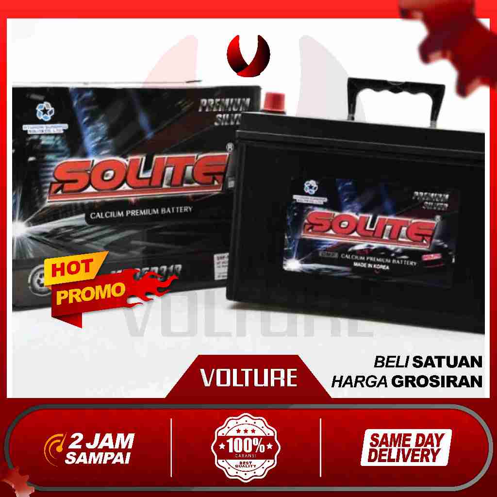 Jual Aki mobil Kering mf Solite calcium 95d31R / NX120-7 80Ah OEM hyundai dan kia bergaransi Elf ...