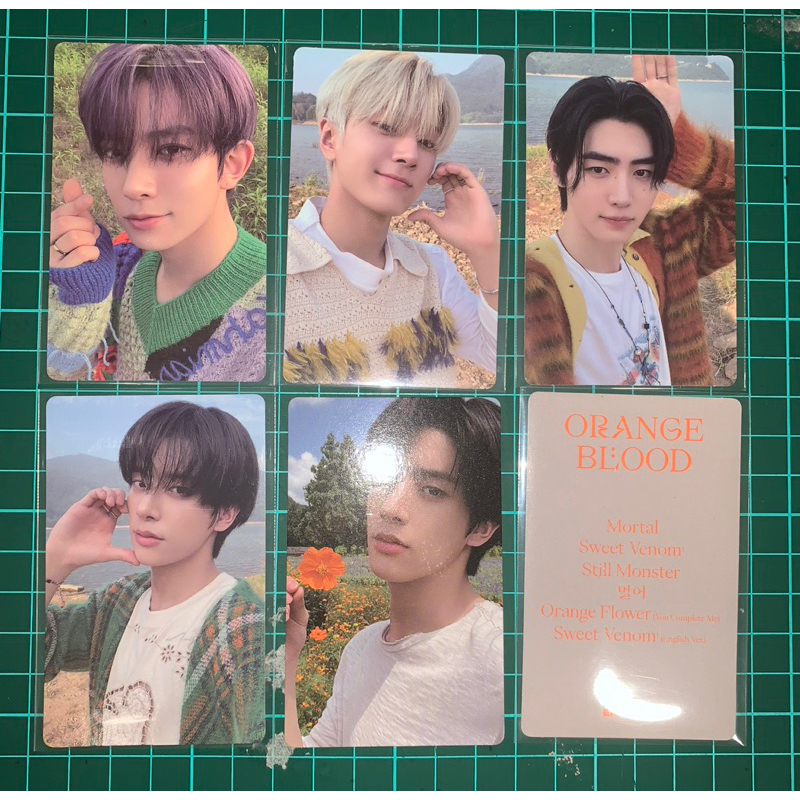 Jual Photocard Enhypen Orange Blood ALL MEMBER | Shopee Indonesia