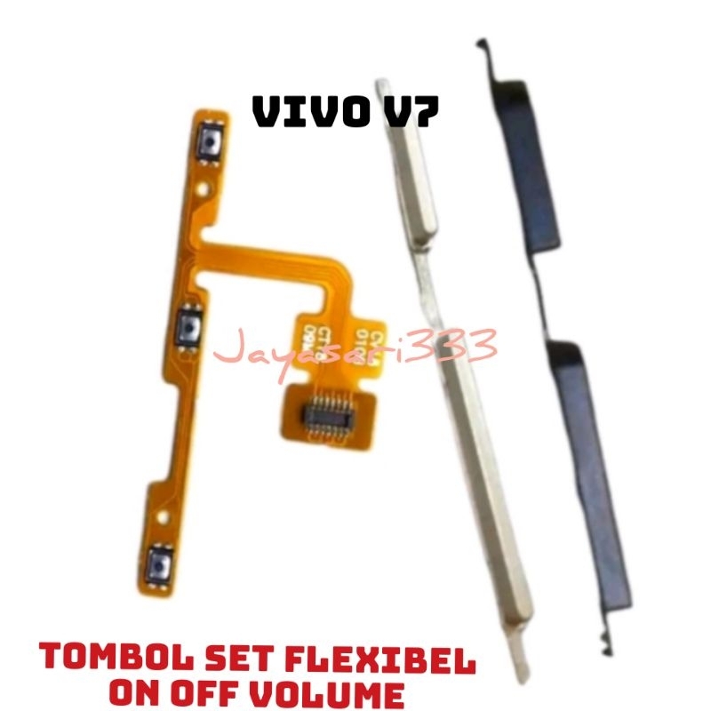Jual Tombol set flexibel Vivo V7 on off Volume original fullset | Shopee Indonesia