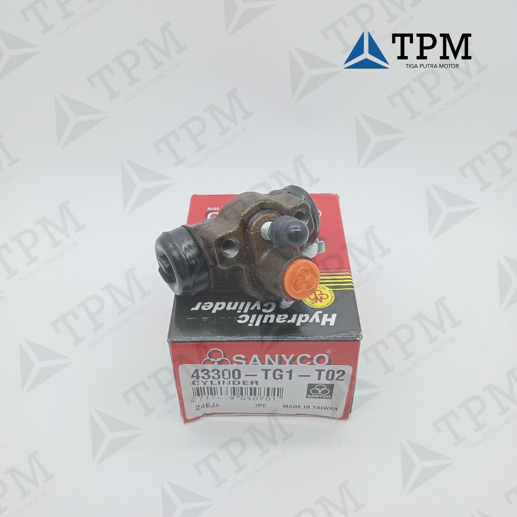 Jual WHEEL CYLINDER MASTER REM BELAKANG HONDA BRIO 43300-TG1-T02 SANYCO ...