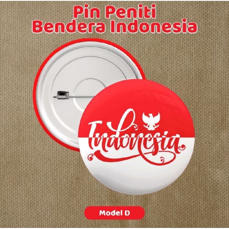 Jual Pin Merah putih Mini / Pin merah Putih Indonesia isi 20 pcs ...