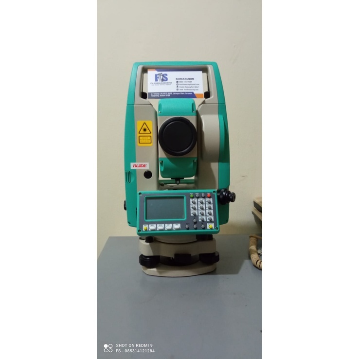 Jual Total Station Ruide RQS (2 detik laser 600m sudah USB) | Shopee ...