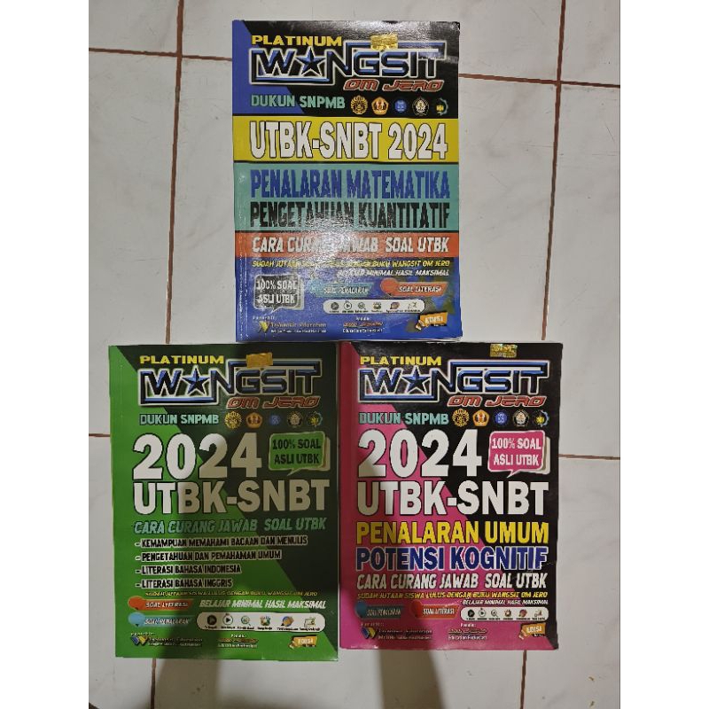 Jual BUKU WANGSIT OM JERO 2024 PAKET LENGKAP | Shopee Indonesia