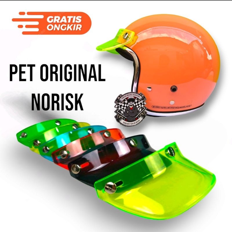 Jual Pet Helm Transparan | Topi Helm Transparan | Pet Helm Slim Head ...