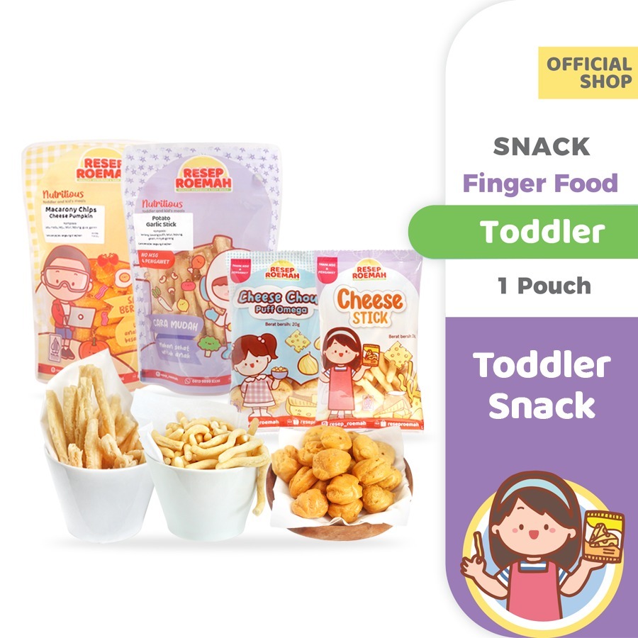 Jual Resep Roemah Toddler Snack / Cemilan MPASI Balita / Snack Sehat ...