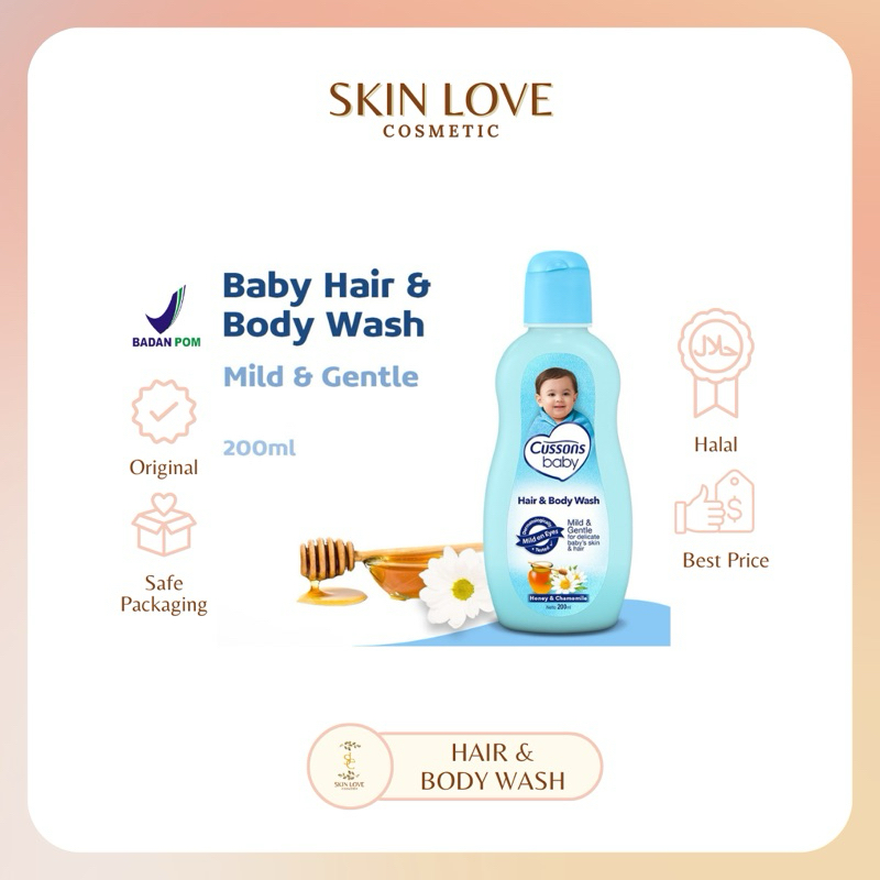 Jual Cussons Body Hair & Body Wash 100ml+100ml | Shopee Indonesia