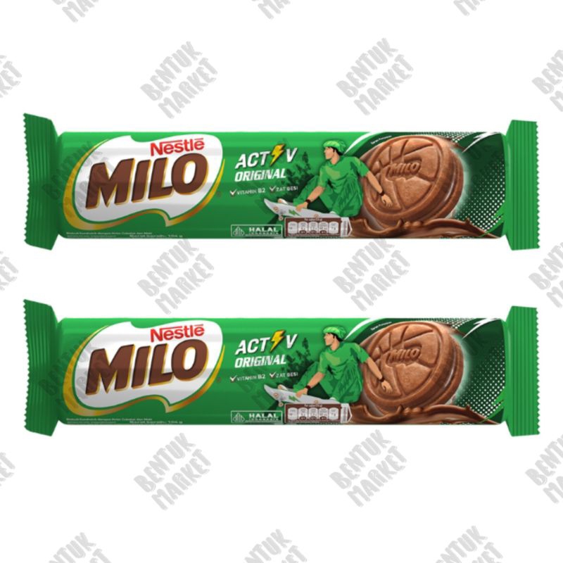 Jual MILO Activ Biskuit Rasa Original 104gr / Biskuit Original | Shopee ...
