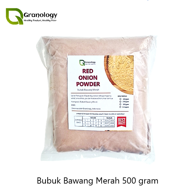 Jual Bawang Merah Bubuk / Pure Shallot Powder / Red Onion Powder (500 ...