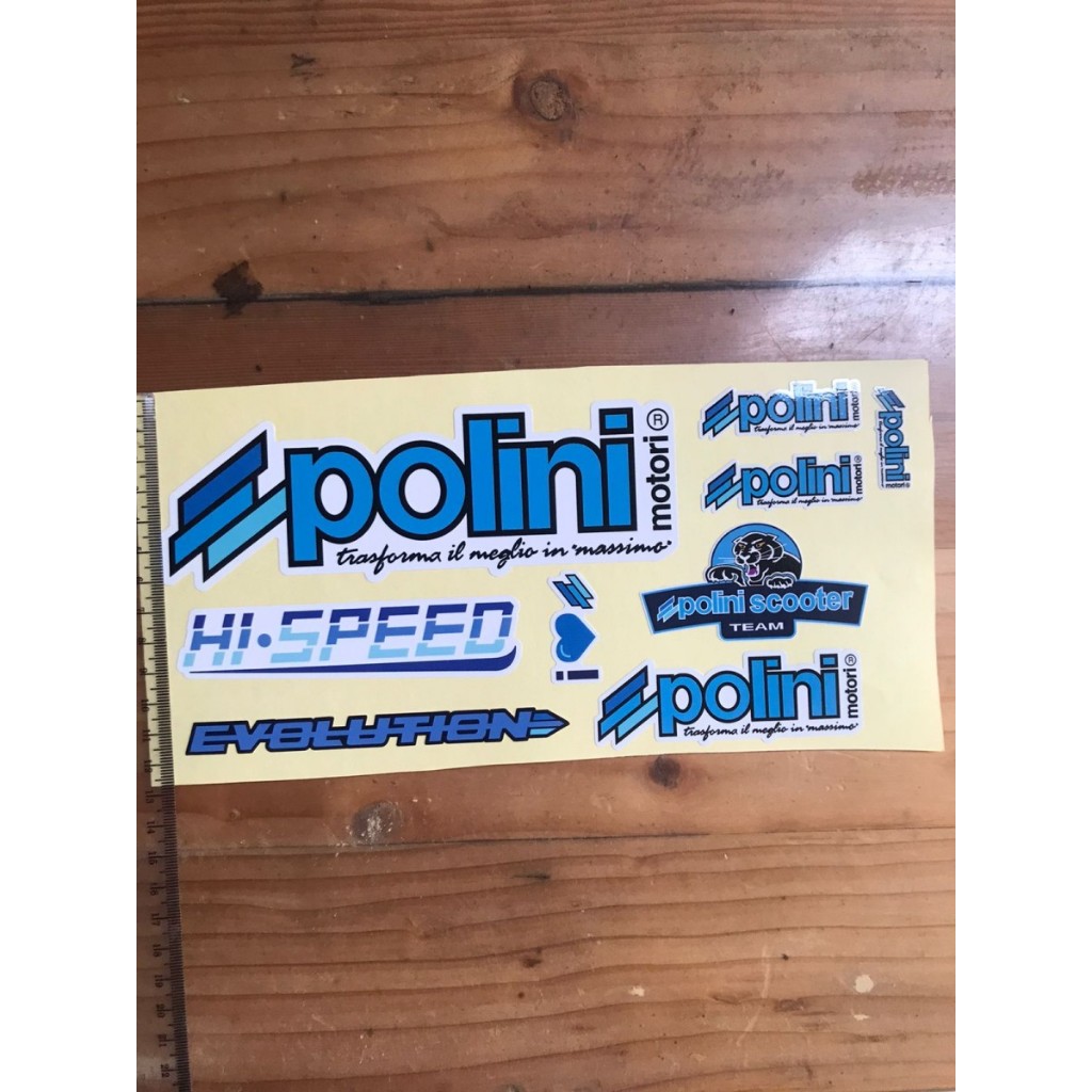 Jual Sticker packs Polini Hispeed Evolution | Shopee Indonesia