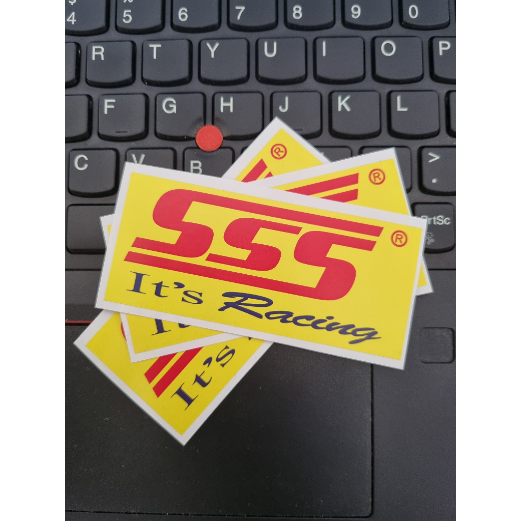 Jual Stiker Racing SSS murah tanpa minimal pembelian | Shopee Indonesia