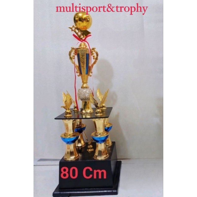Jual PIALA TROPHY MURAH MODEL KAKI 4 BOLA, BADMINTON, FUTSAL, VOLI ...