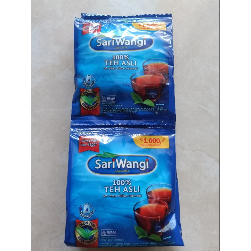 Jual TEH CELUP SARI WANGI 4 KANTONG TEH , ISI 6 SACHET | Shopee Indonesia