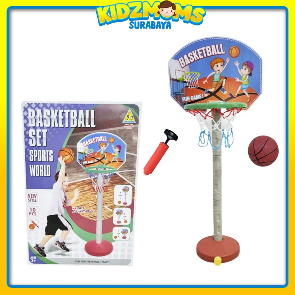Jual Mainan Basket Ball Untuk Anak Kecil Murah Model Sport World ...