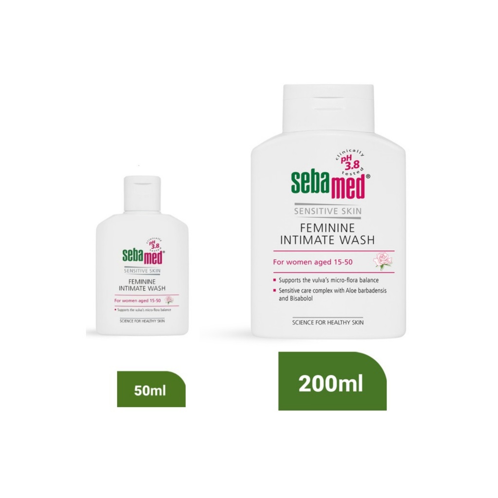 Jual Sebamed Feminine Intimate Wash 50ml TRAVEL SIZE - 200ml Sabun ...
