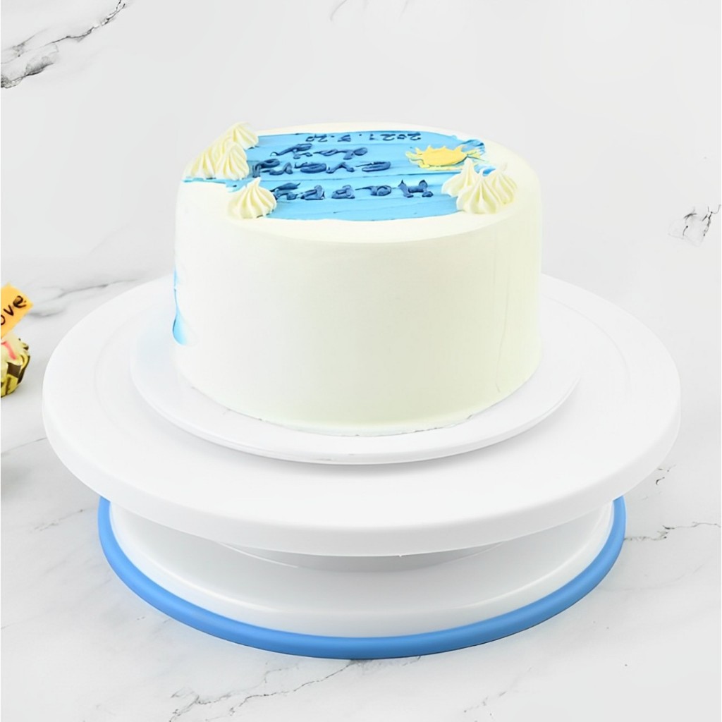 Jual KAKKOU.II Meja Kue Putar Turntable Cake Stand Alas Dekorasi Kue ...