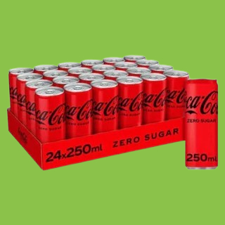 Jual COCA COLA ZERO SATU DUS/COCA COLA NO SUGAR/COKE ZERO | Shopee ...