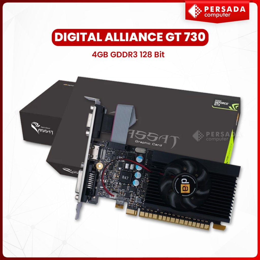 Jual VGA Digital Alliance GT 730 4GB GDDR3 128 Bit | Shopee Indonesia