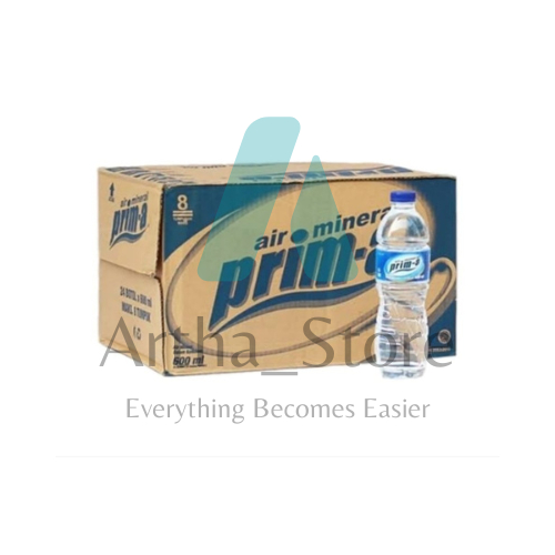 Jual AIR PRIMA 600ML ISI 24 BOTOL AIR MINERAL | Shopee Indonesia