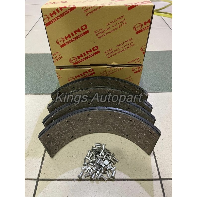 Jual Brake Lining Kampas Rem Depan Hino Dutro Xpower HD130 Hino 300 ...