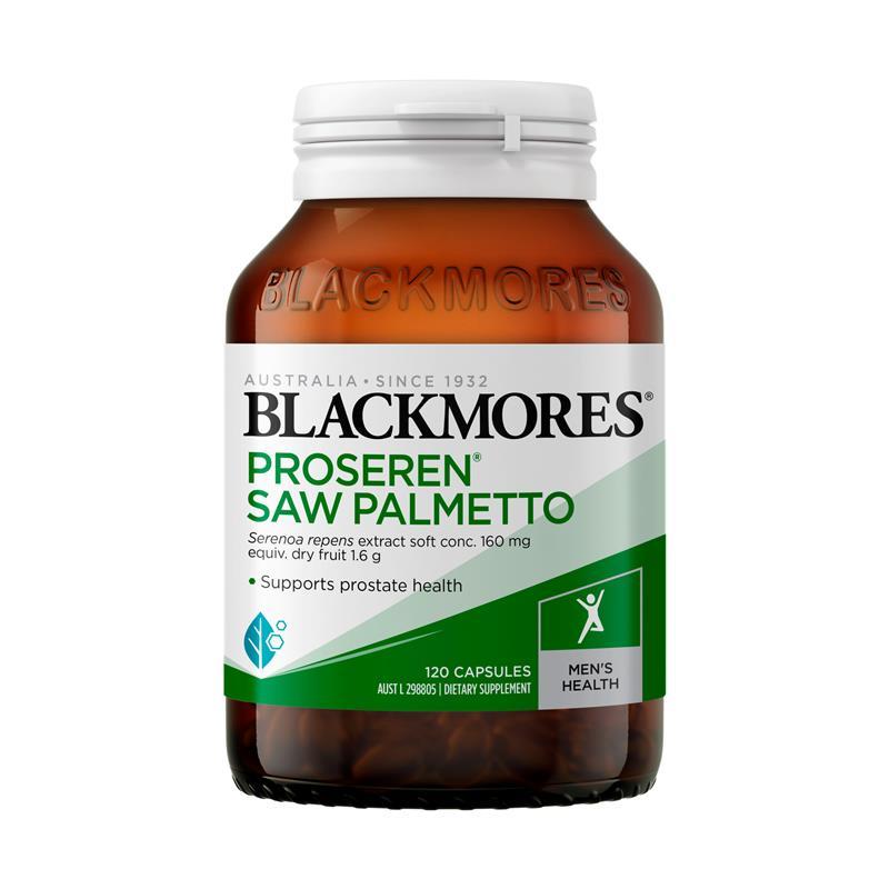 Jual Blackmores Proseren Saw Palmetto Prostate Health 120 Tablets ...