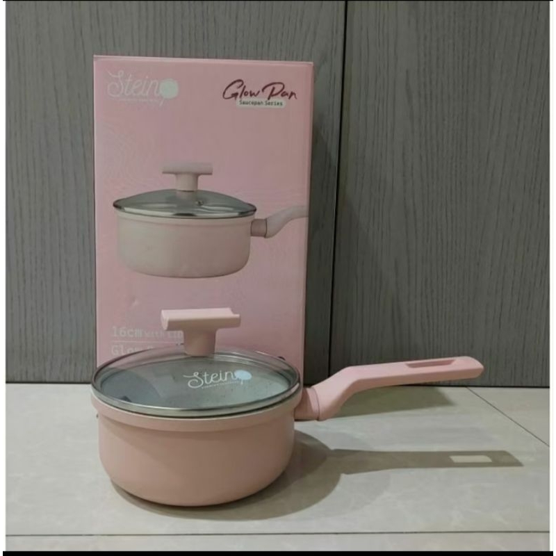 Jual panci sauce pan steincookware GLOW PAN 16cm+ Lid tutup kaca Stein ...