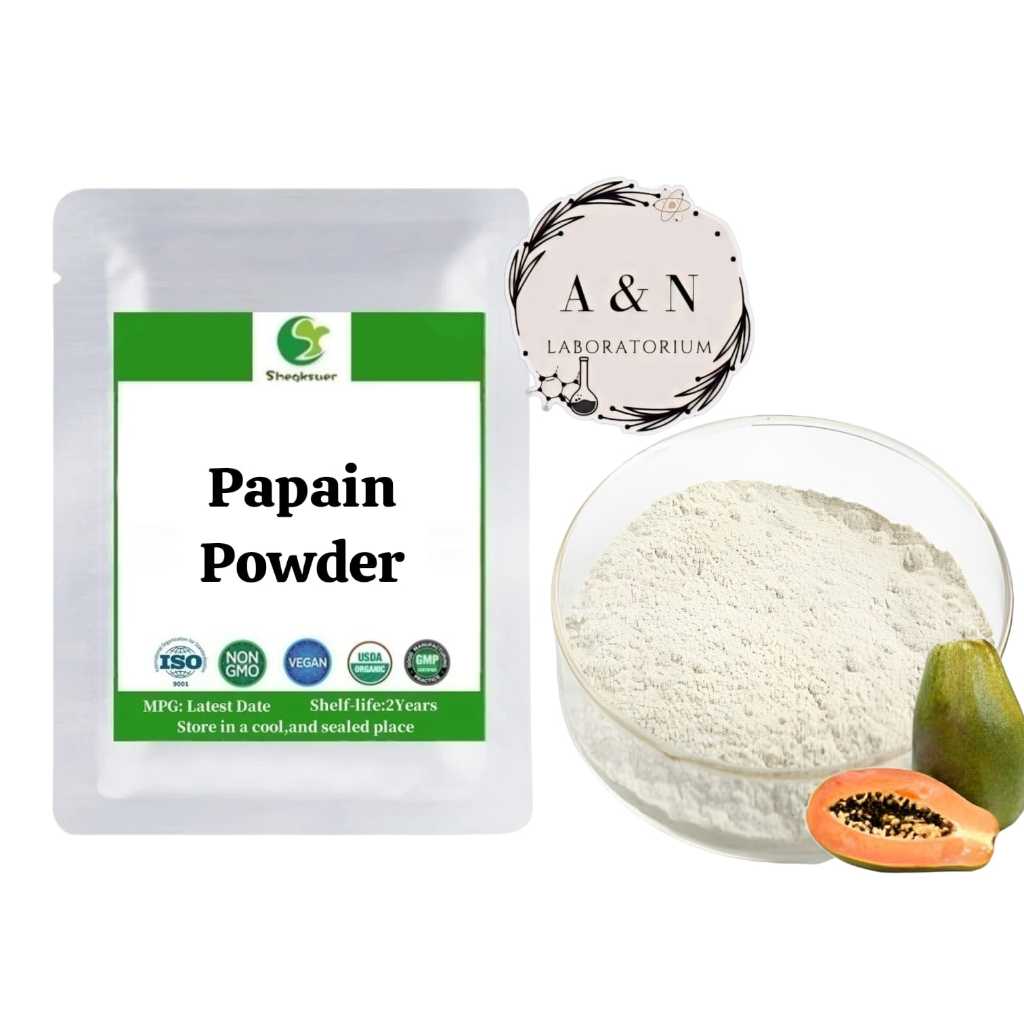 Jual Enzim Papain Enzym Papain / Bubuk Papain Powder Pepaya 99% 2 gr ...