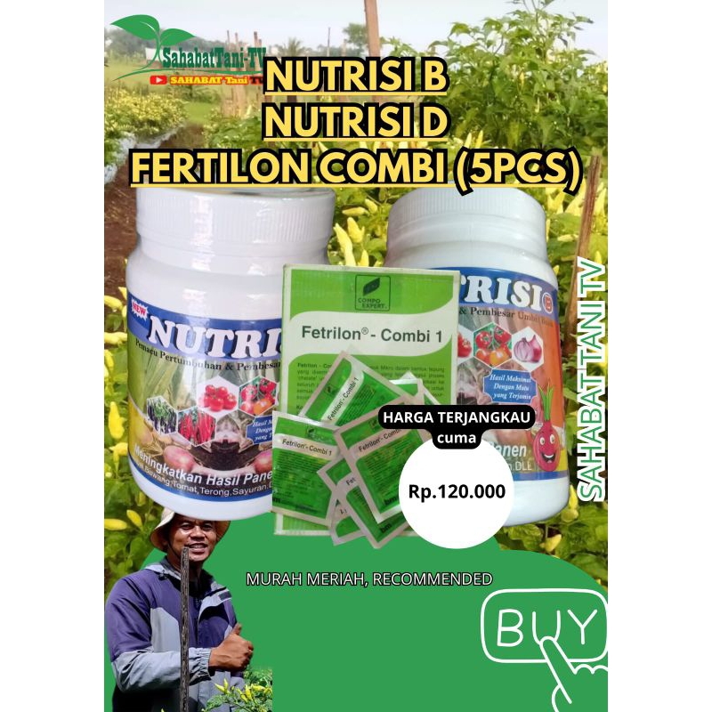 Jual NUTRISI DAUN+NUTRISI BUAH+FERTILON (5)PCS . NUTRISIFASE VEGETATIF ...