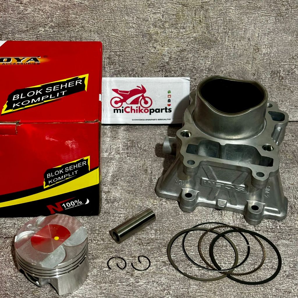 Jual Blok Silinder 12K Satria Fu Fi 150 Injeksi F1 Fuel Injection Piston Kit Set Boring Seher ...