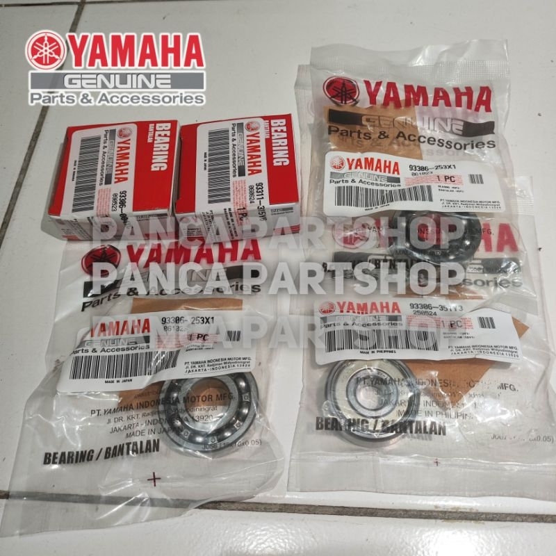 Jual bearing set gearbox rasio mio sporty smile soul nouvo z lele fino ...