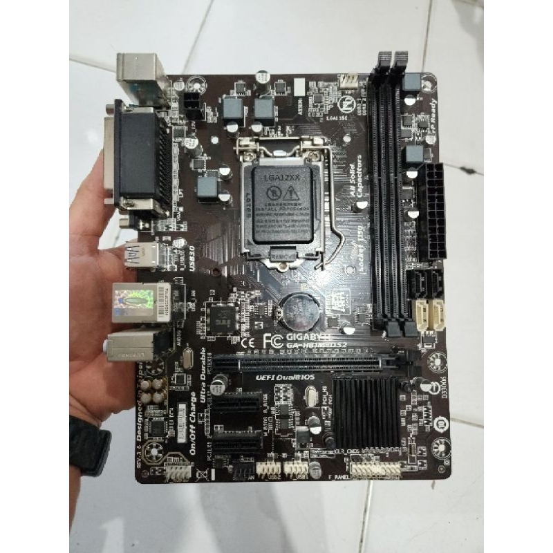 Jual MOBO MOTHERBOARD GIGABYTE H81 SOCKET 1150, NORMAL (tanpa backpanel ...