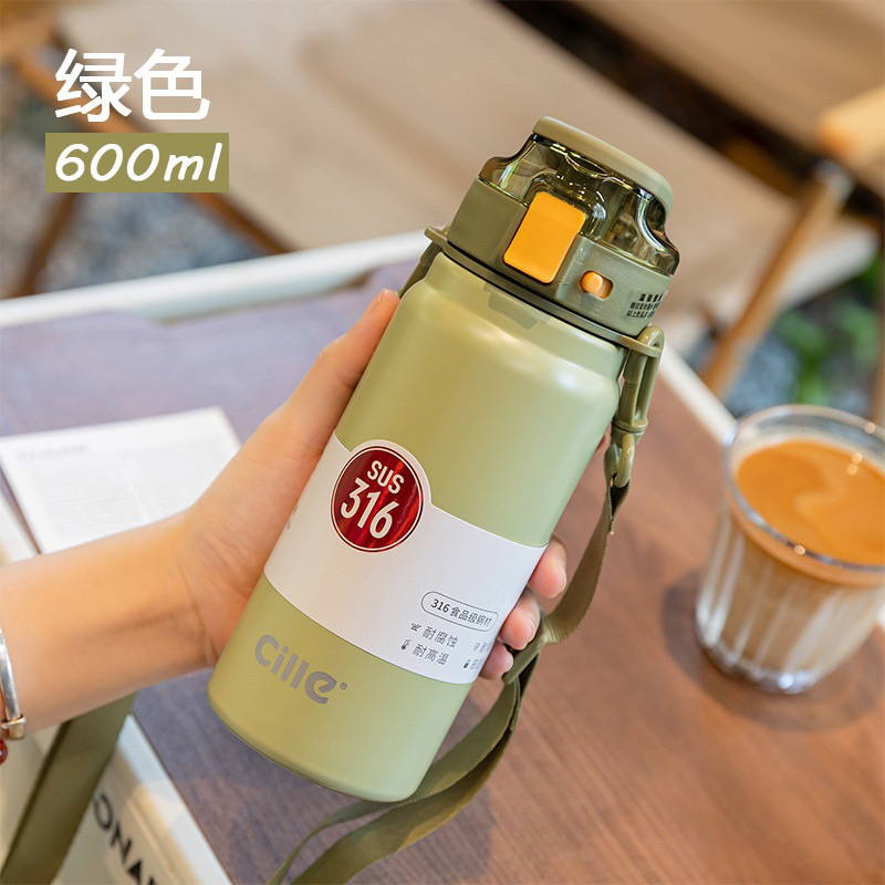 Jual BOTOL DILLER STAINLESS 316 ukuran 600ml | Shopee Indonesia