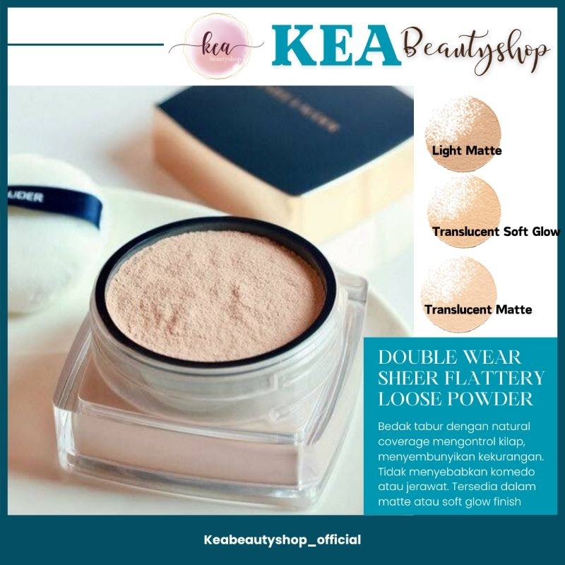Jual ESTEE LAUDER DOUBLE WEAR SHEER FLATTERY LOOSE POWDER | Shopee ...