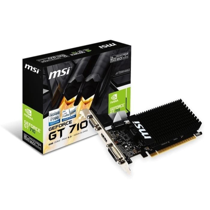 Jual MSI GeForce GT 710 2GD3H LP 2GB DDR3 VGA Card | Shopee Indonesia