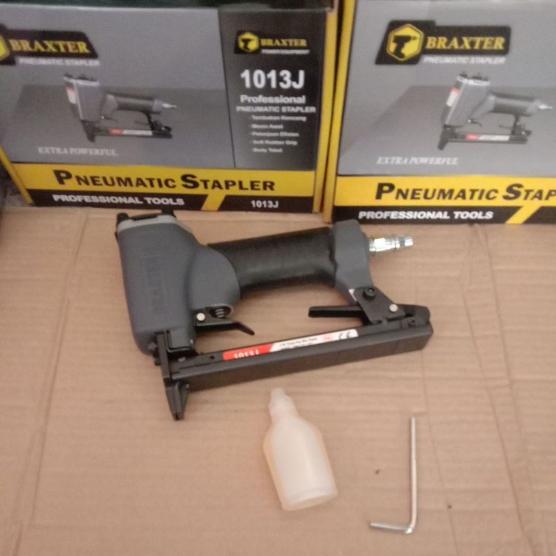 Jual GUN AIR NAILER 1013J STEPLES ANGIN PNEUMATIC NAILER 1013J BRAXTER ...