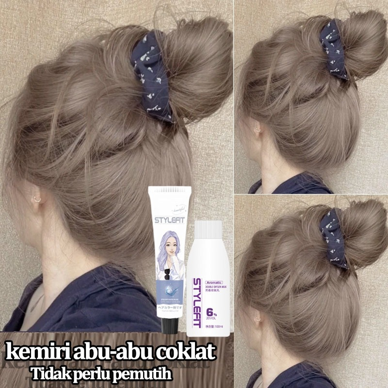 Jual Berwarna coklat pewarna rambut 100ml warna rambut sinar matahari ...