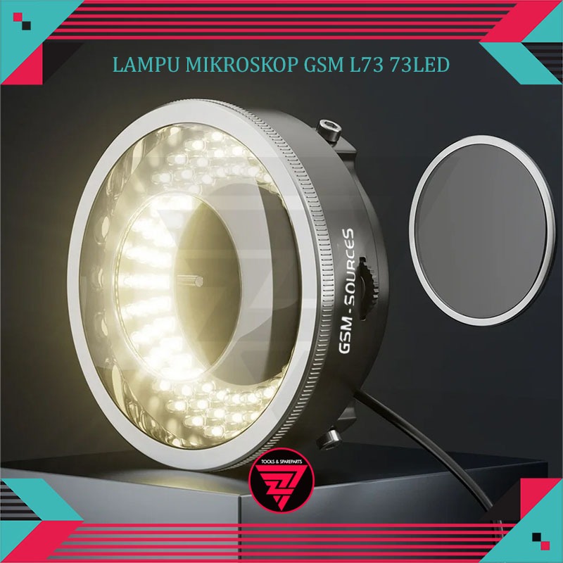 Jual Lampu Mikroskop Gsm L73 / Lampu Mikroskop GSM Source 73 LED ...