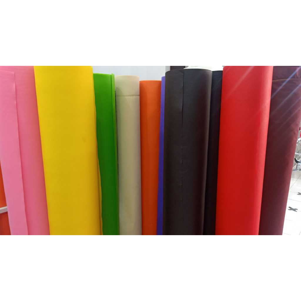 Jual Kain Sponbun Kain Spunbond Polos 65 gsm, meteran lebar 160 cm ...