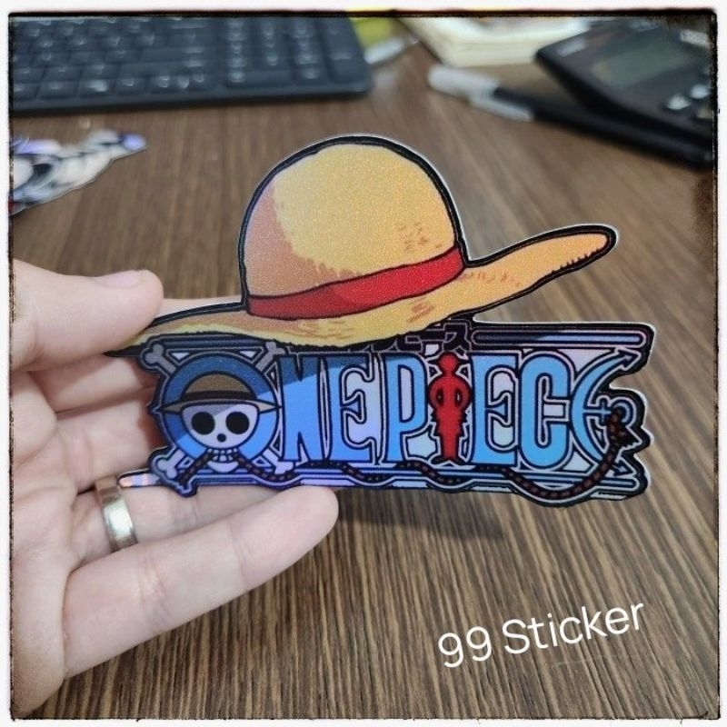 Jual sticker anime one piece topi | Shopee Indonesia