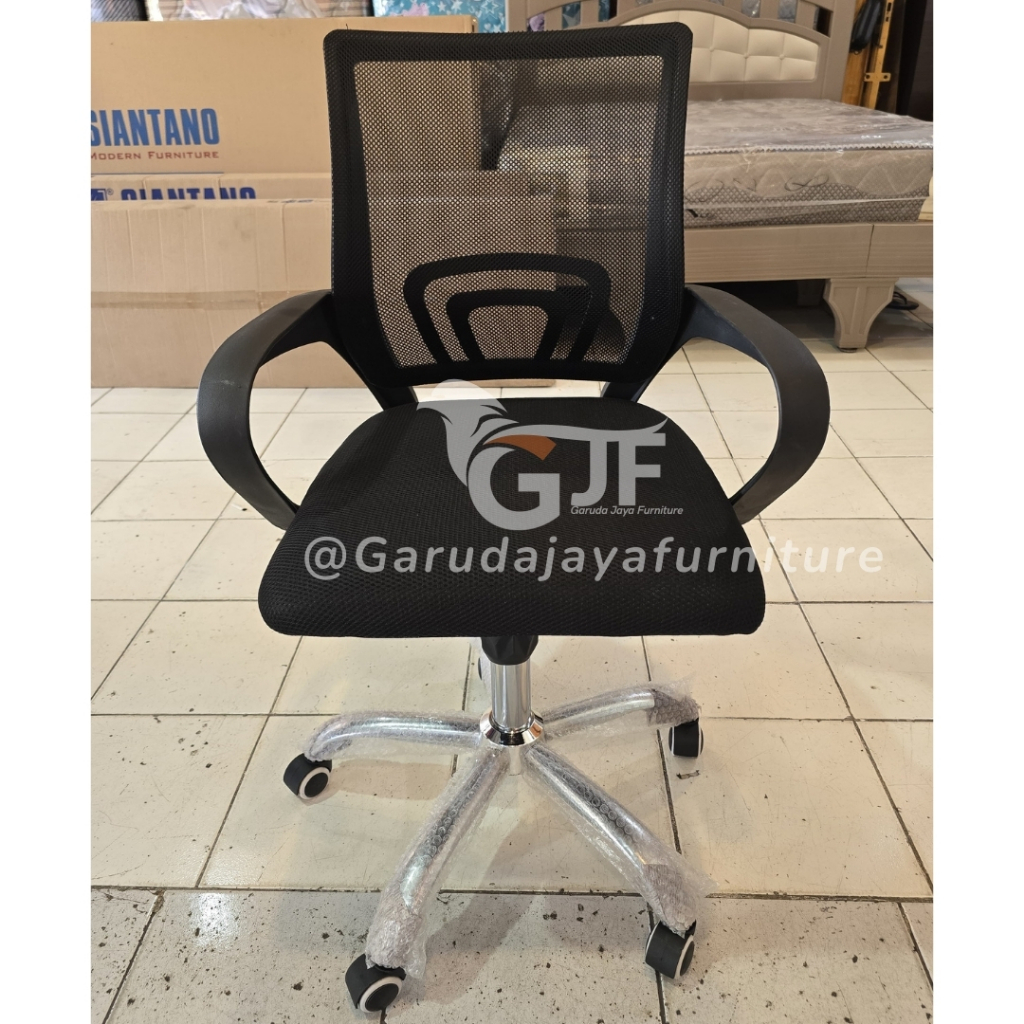 Jual KURSI KANTOR BAHAN KAIN JARING RODA ADA HIDROLIK MODEL TERBARU ...