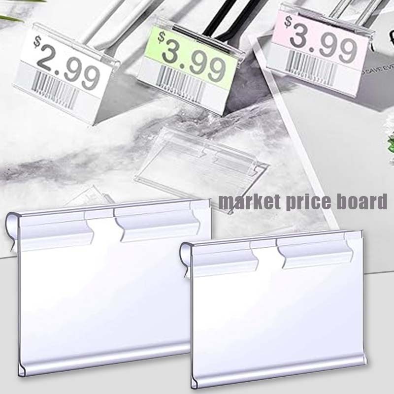 Jual 30pcs Label Harga Mika Akrilik Price Tag Holder Akrilik Label ...