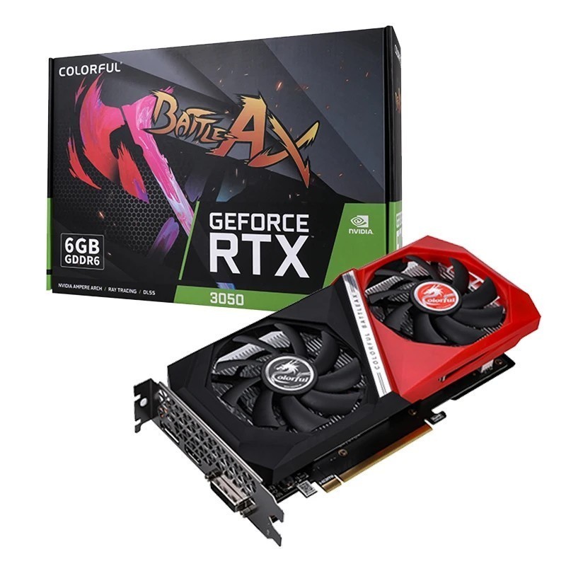 Jual VGA Colorful GeForce RTX 3050 NB DUO 6GB-V ~ VGA RTX3050 6GB GDDR6 ...