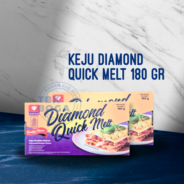 Jual Diamond Quick Melt ( 180 gr ) Keju Cheddar Chedar Cheese Olahan ...