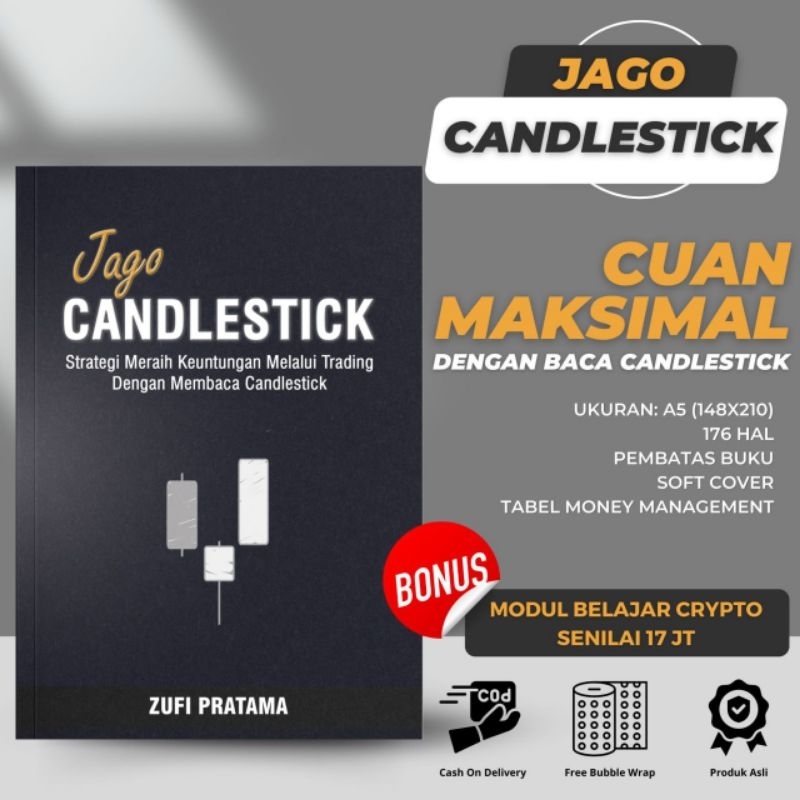 Jual Buku Jago Candlestick Trading Makin Mudah Hanya Dengan Baca ...