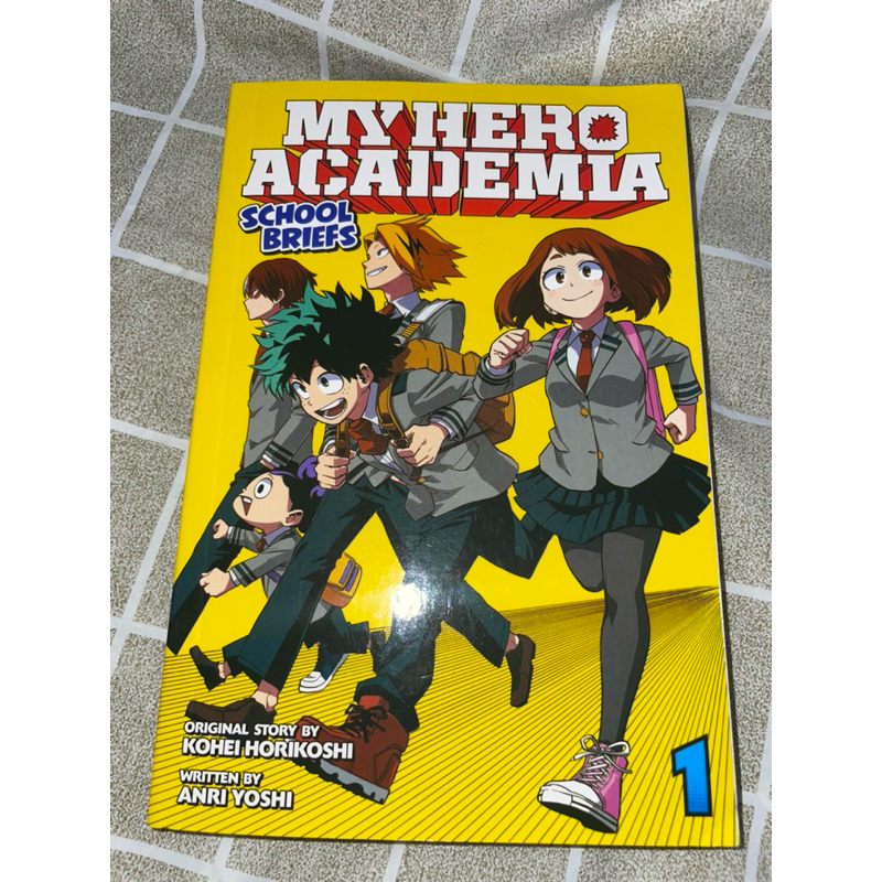 Jual buku novel my hero academia school briefs mha bnha komik bahasa ...