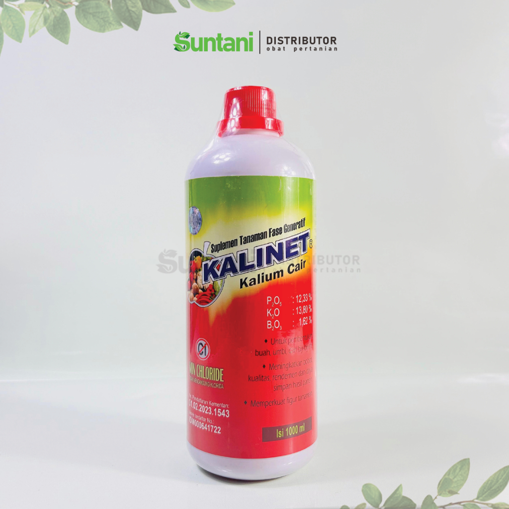 Jual Kalinet 1 liter - Kalium cair ( Pupuk Buah Lebat ) Original 100% ...