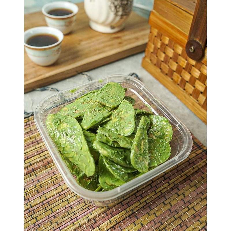 Jual Keripik Pisang Lumer Viral enak dan renyah rasa matcha | Shopee ...