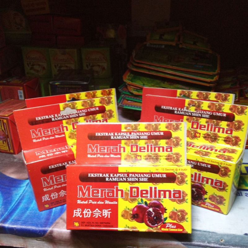 Jual EKSTRAK KAPSUL RAMUAN SHIN SHE CAP MERAH DELIMA ASAM URAT REMATIK ...