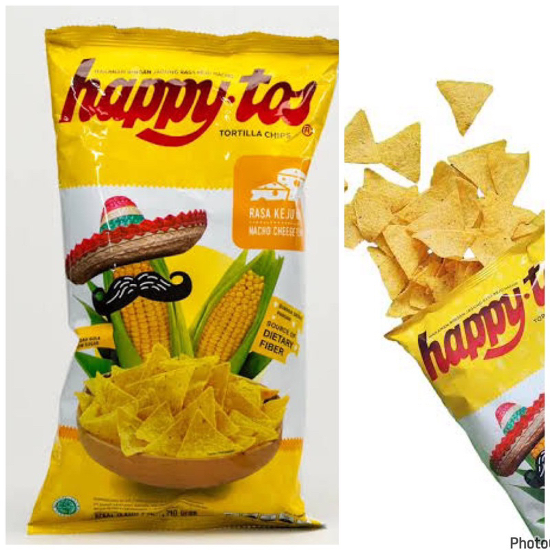 Jual Happytos tortila CHIPS 140gr rasa keju | Shopee Indonesia