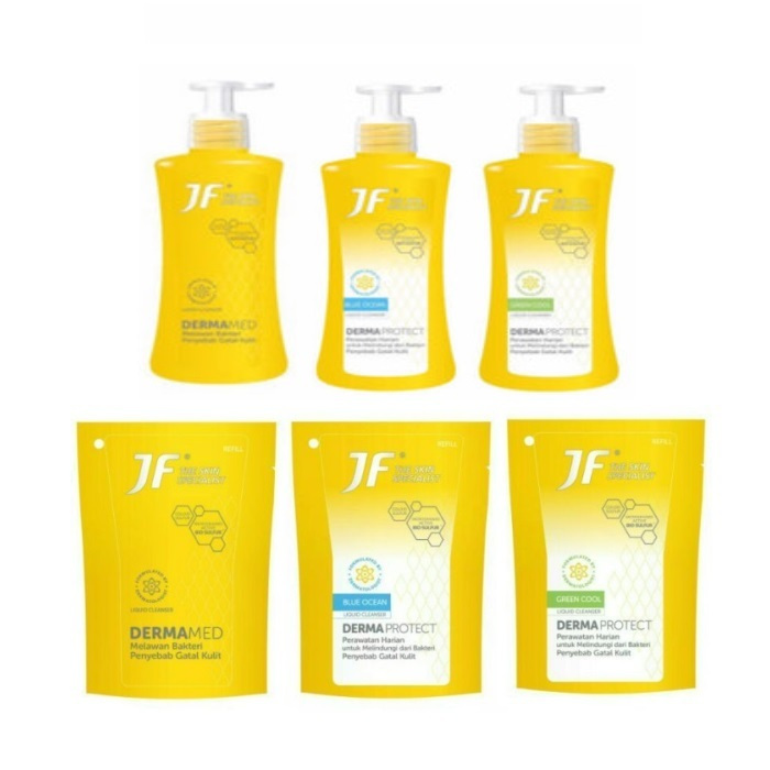 Jual JF THE SKIN SPESIALIST LIQUID BODY CLEANSER BOTOL DAN REFFIL 200ML ...