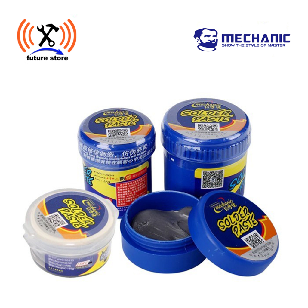 Jual Mechanic XGS 158°C timah cair - pasta solder - timah pasta for CPU ...